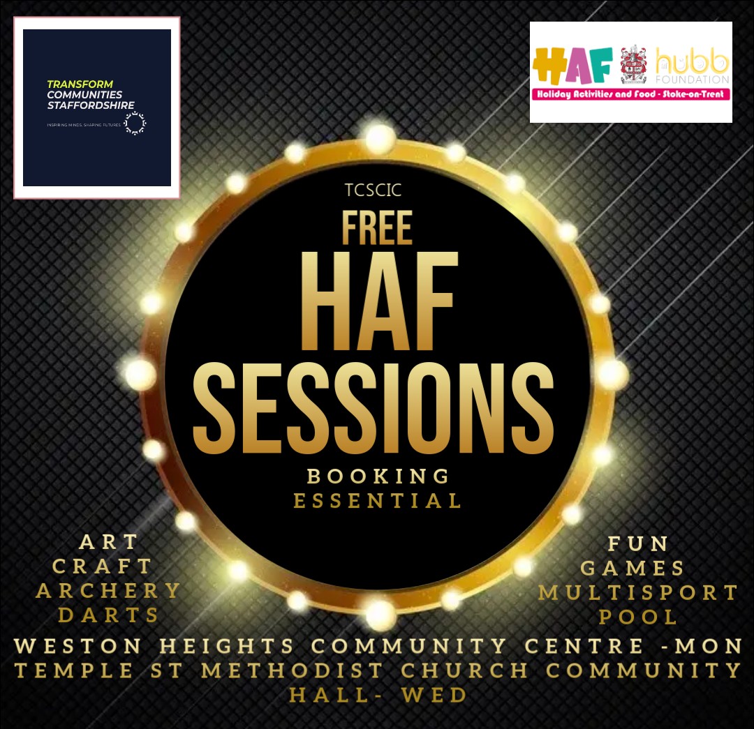 TCSCIC summer fun club with Transform communities staffordshire cic · Eequ