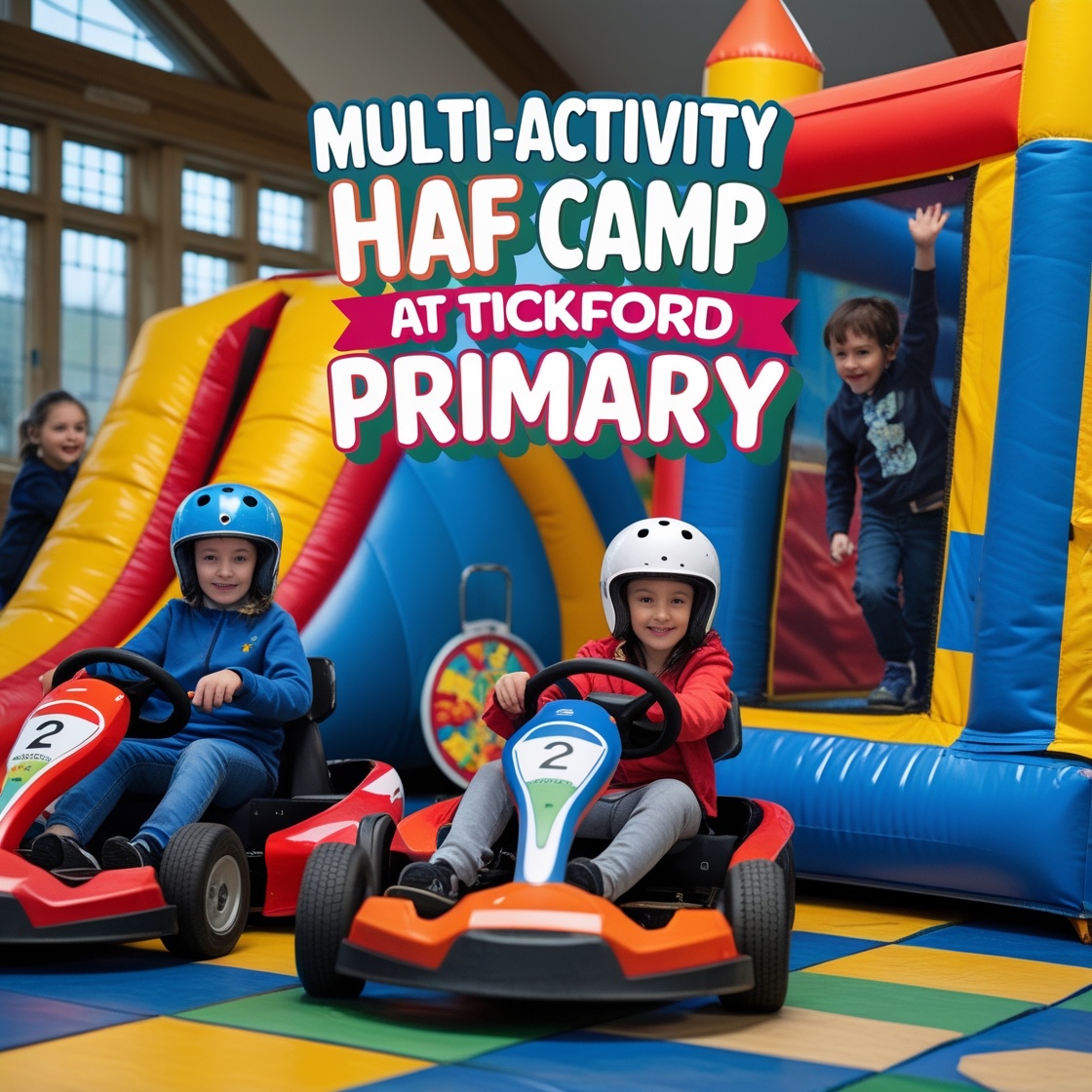 Newport Pagnell-HAF Multi-Activity Camp with APF ACTIVITY CAMPS · Eequ