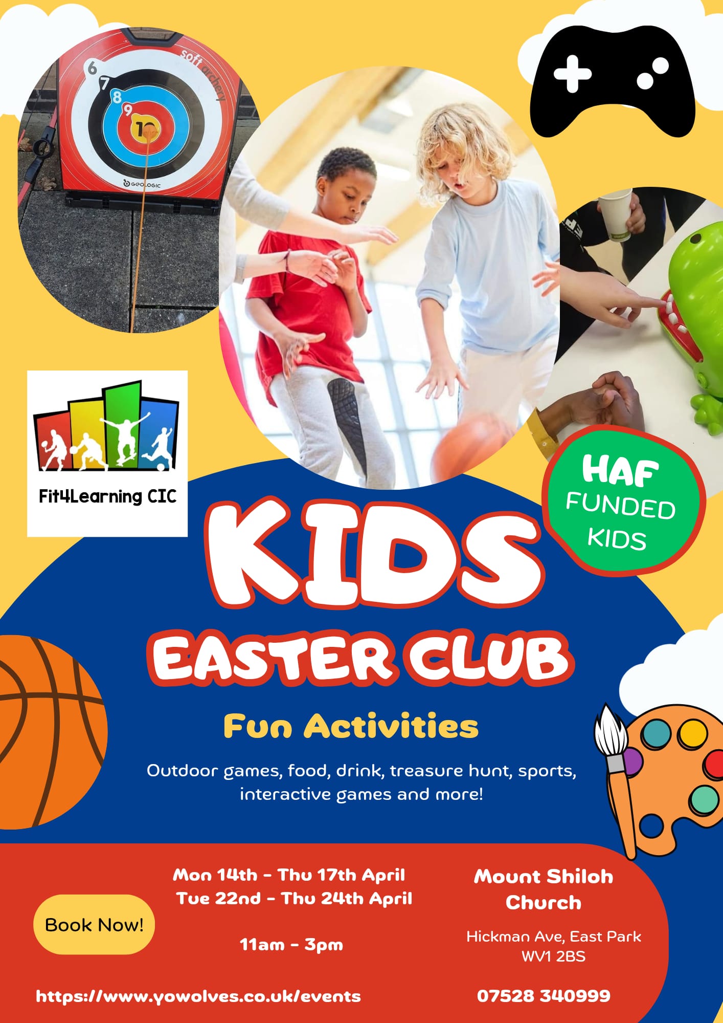 Easter Fun Kids Club with FIT 4 LEARNING CIC · Eequ · Eequ