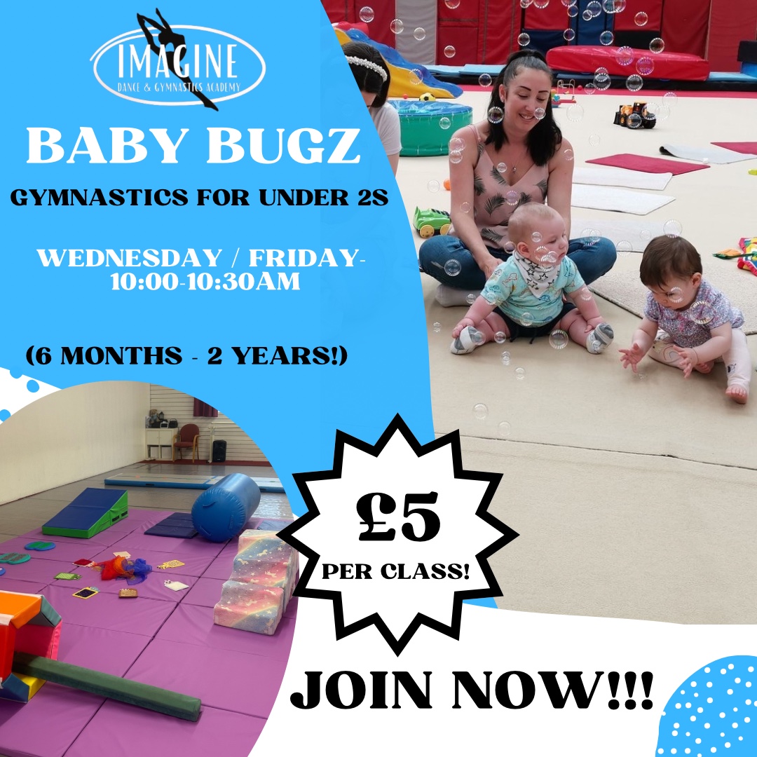 Baby Bugz (Gymnastics for 0-2s) with Imagine In Motion · Eequ
