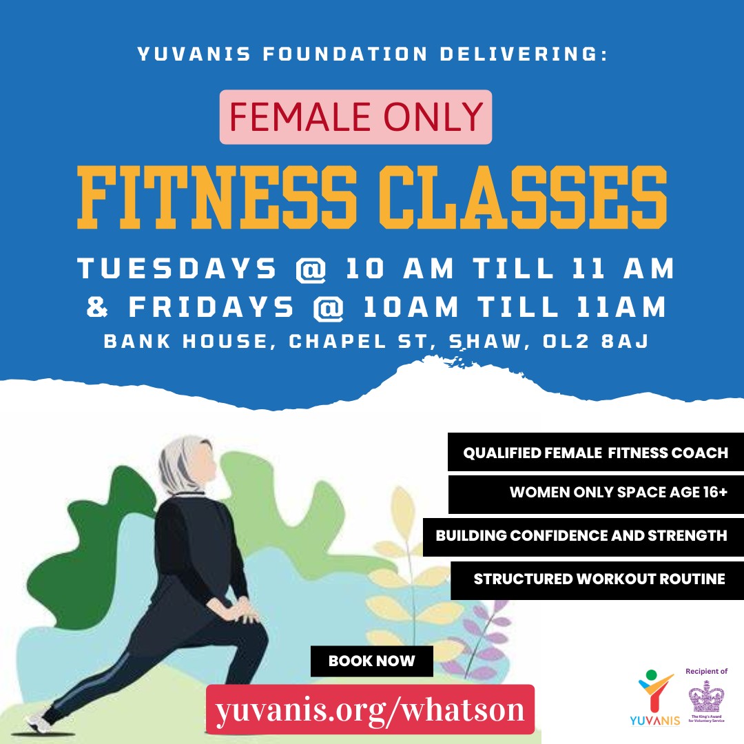 Female Only Fitness Classes with Yuvanis Foundation · Eequ