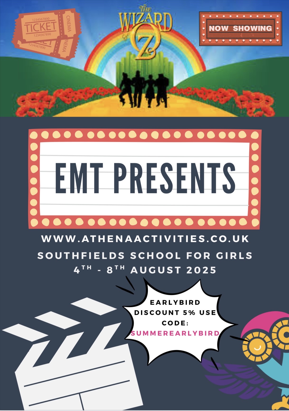 Athena Activities EMT Musical Theatre YL with Athena Activities · Eequ