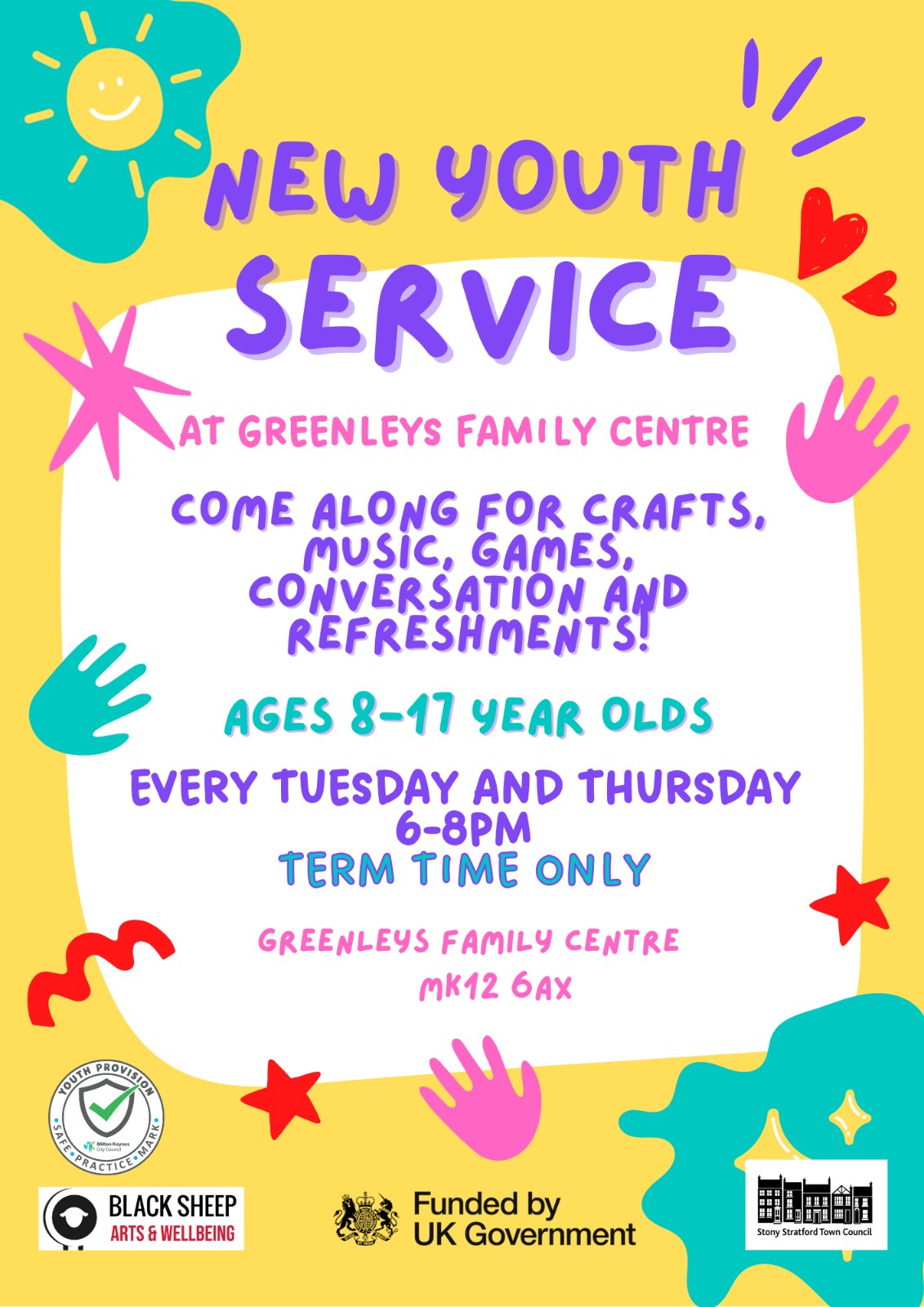 Greenleys Youth Club with The Black Sheep Collective CIC · Eequ