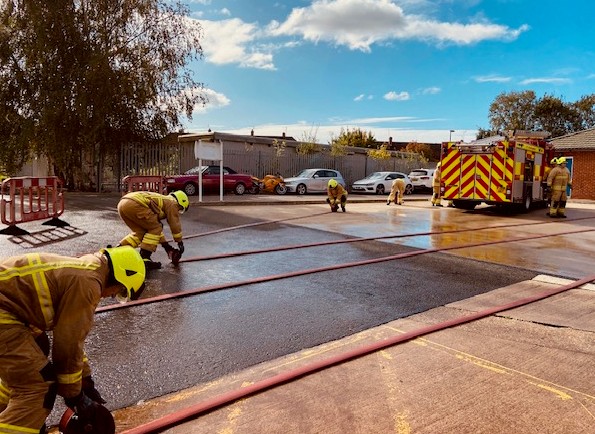 Oakham Fire Station Fun day with Leicestershire Fire and Rescue Service ...